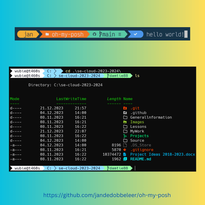 Oh My Posh: Installing and Uninstalling with Winget – wubishet.com